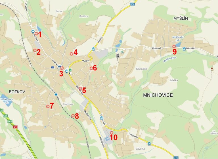 Separační hnízda - Technické služby města Mnichovice